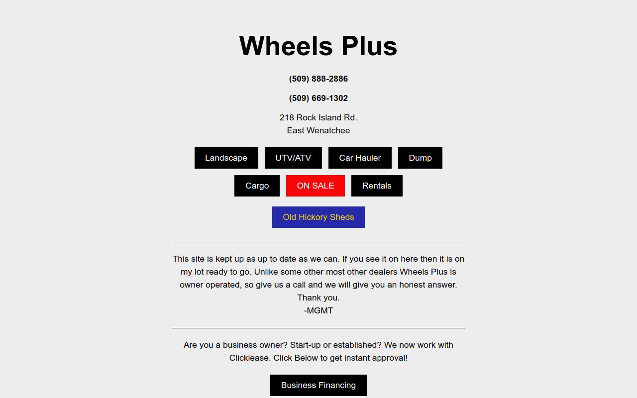 Wheels Plus